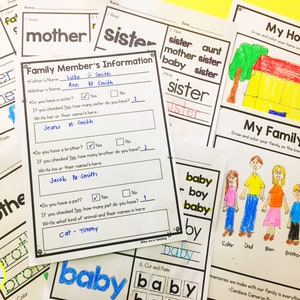 All About Me Activity for Kindergarten and First Grade - Etsy