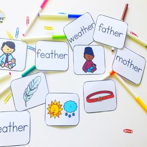 Digraph Flashcards - Etsy