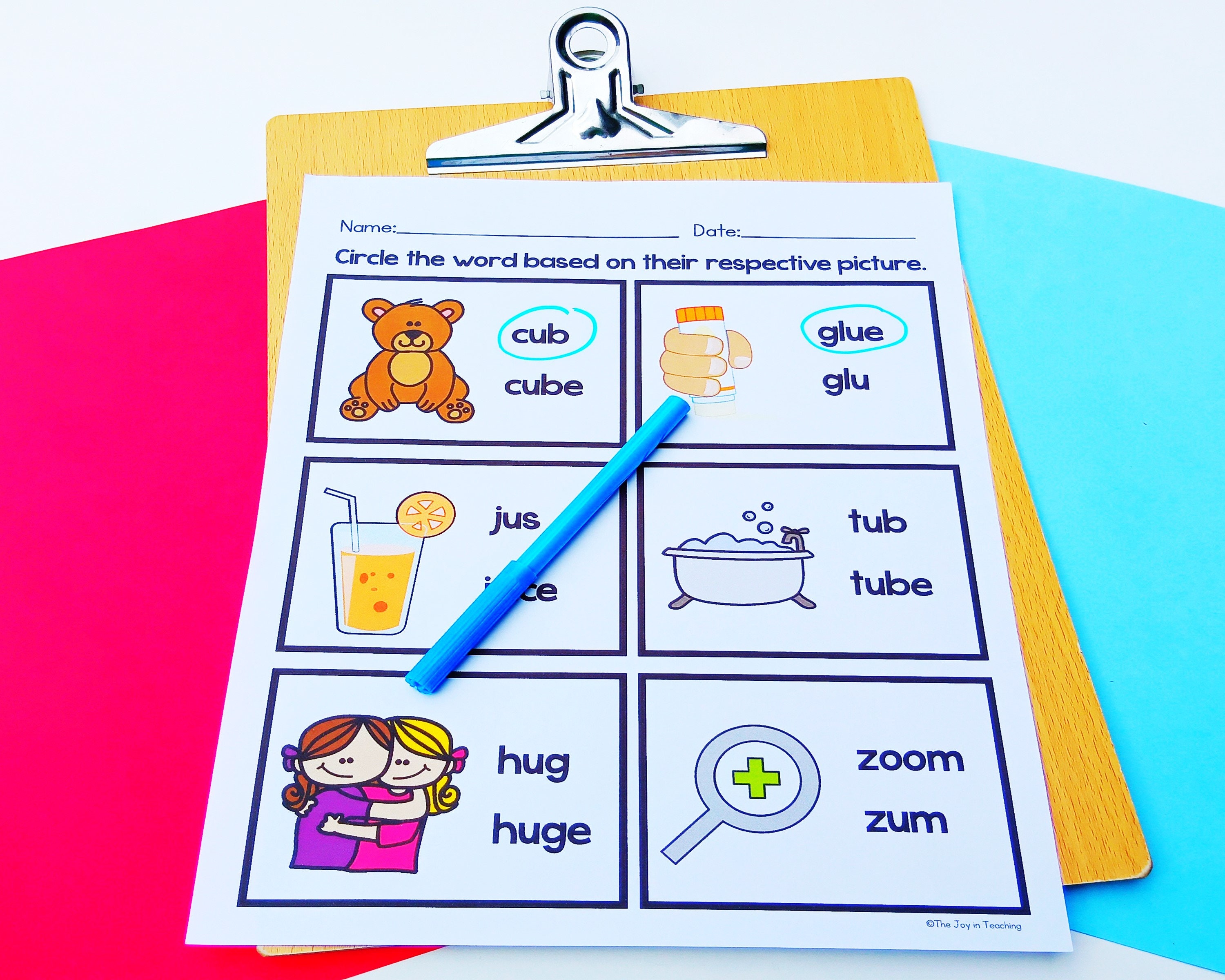 Short Vowel and Long Vowel Identification - Etsy