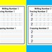 Numbers 0-20 Tracing and Writing Worksheet - Etsy