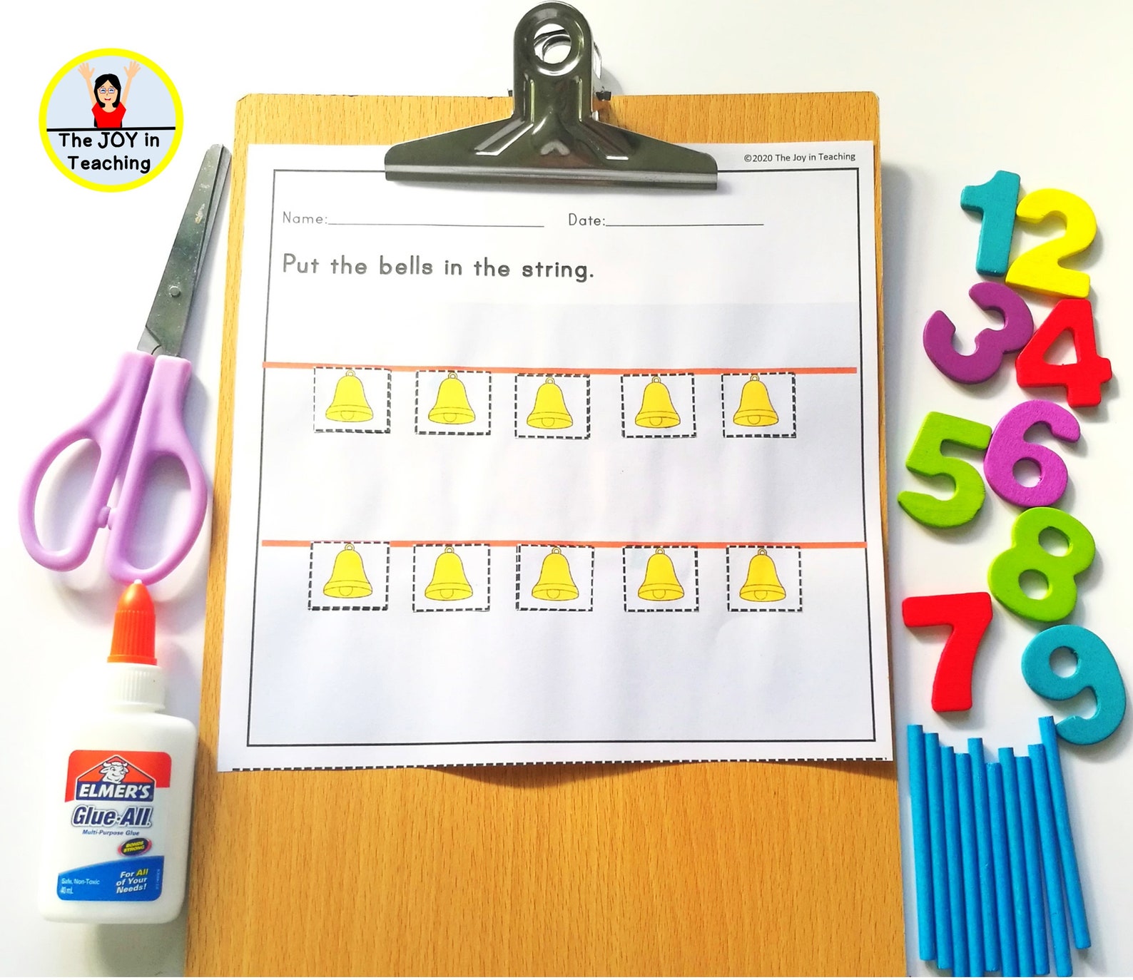 Numbers 1-10 Cut And Paste