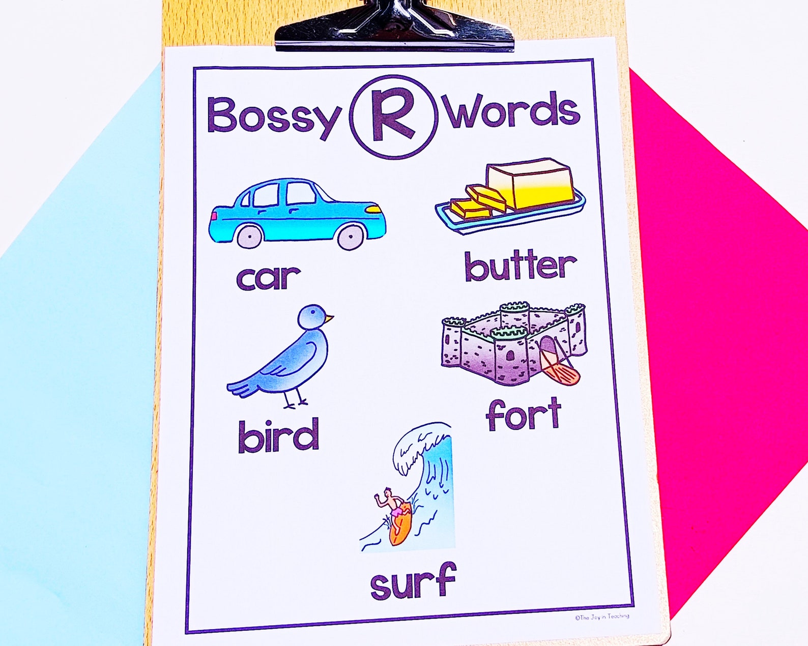 R-controlled Vowel Posters - Bossy R Posters - Etsy
