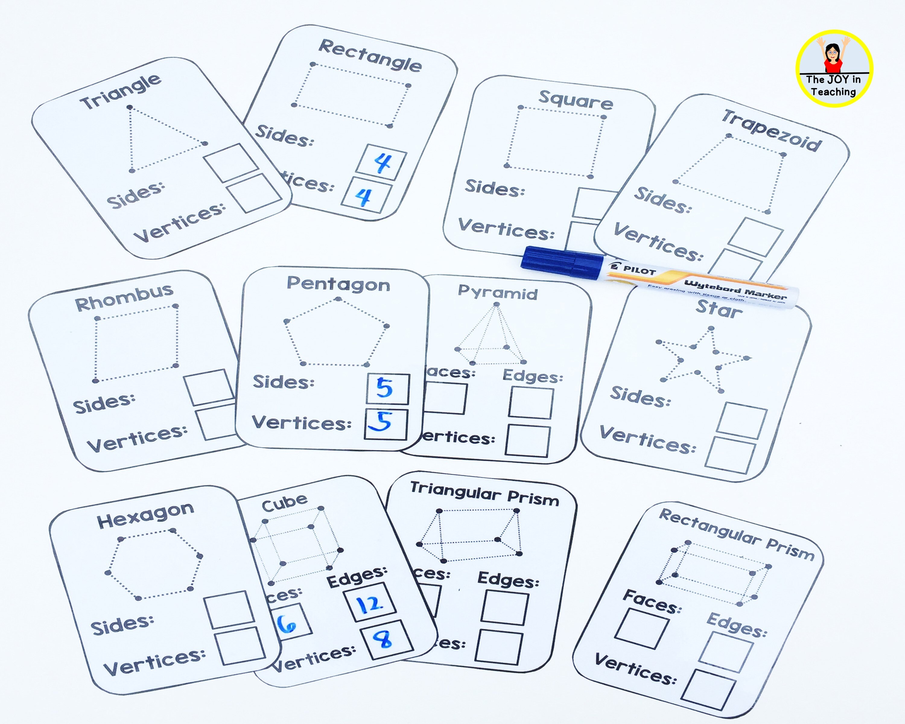 Building 2D and 3D Shapes Activity - Etsy
