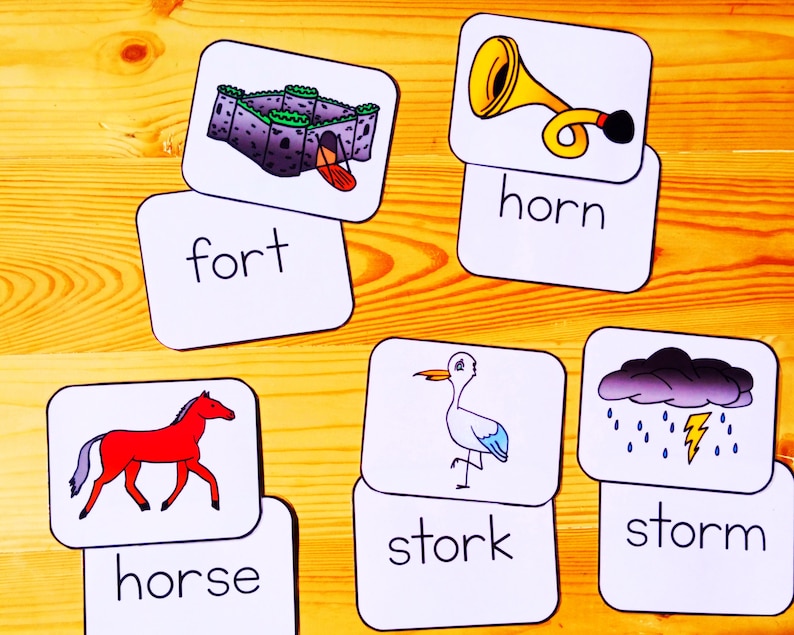 R-controlled Vowel Flashcards - Bossy R Flashcards - Etsy