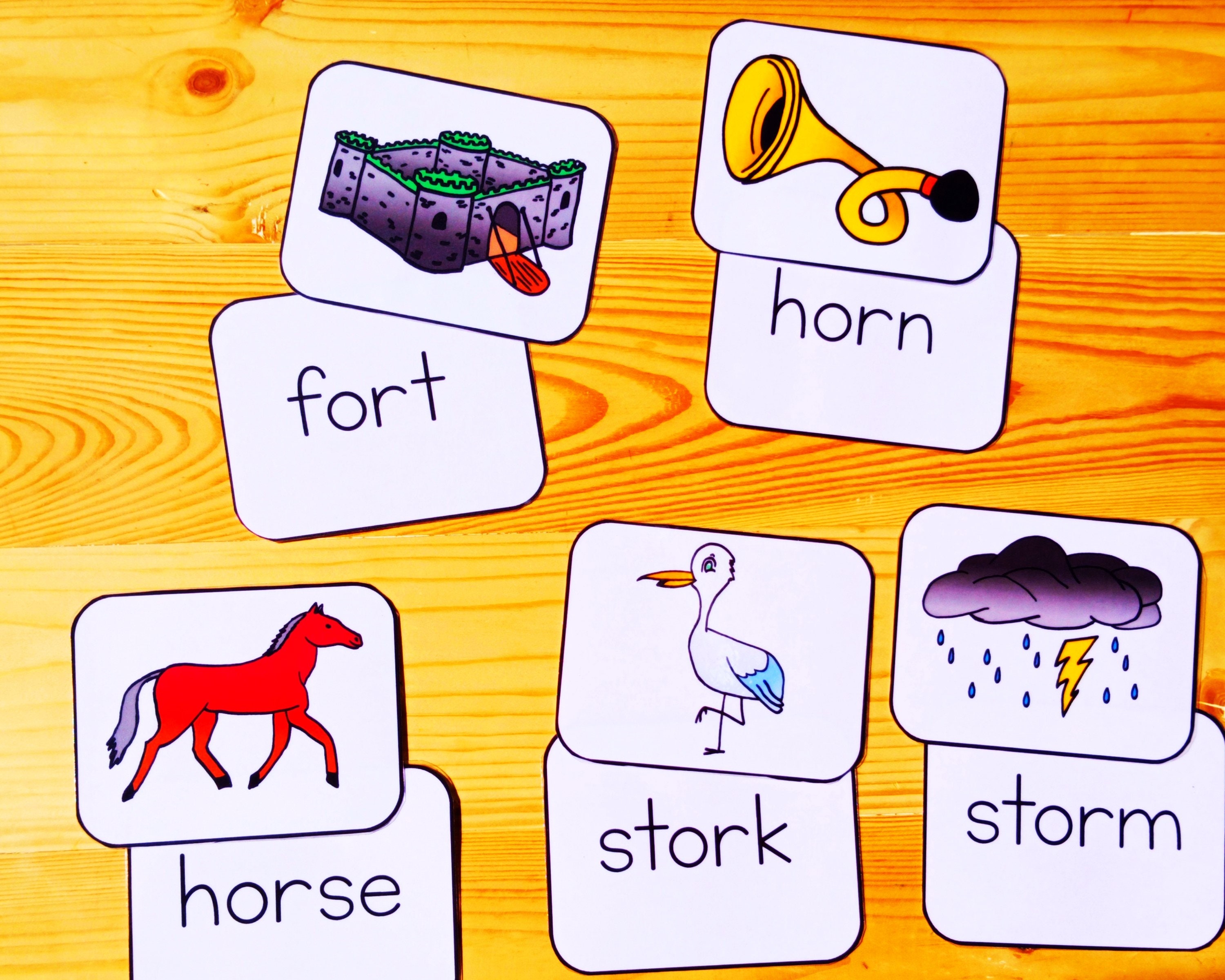 R-controlled Vowel Flashcards - Bossy R Flashcards - Etsy