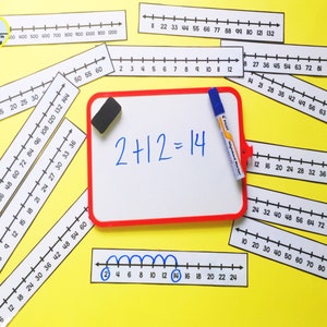 Skip Counting Number Line (Instant Download) - Etsy