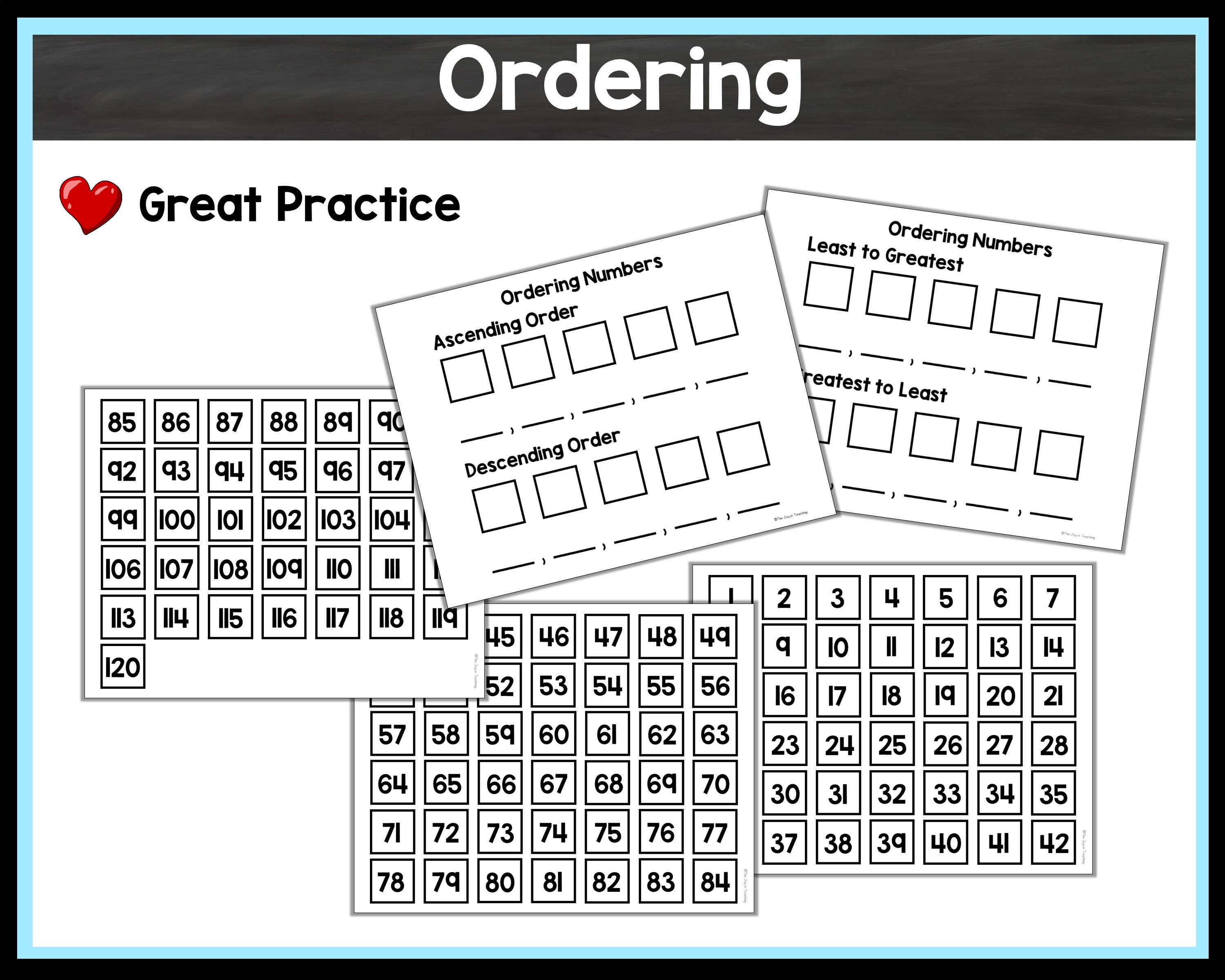 Number Math Center Activity - Etsy