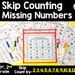 Skip Counting Missing Numbers Worksheet - Etsy