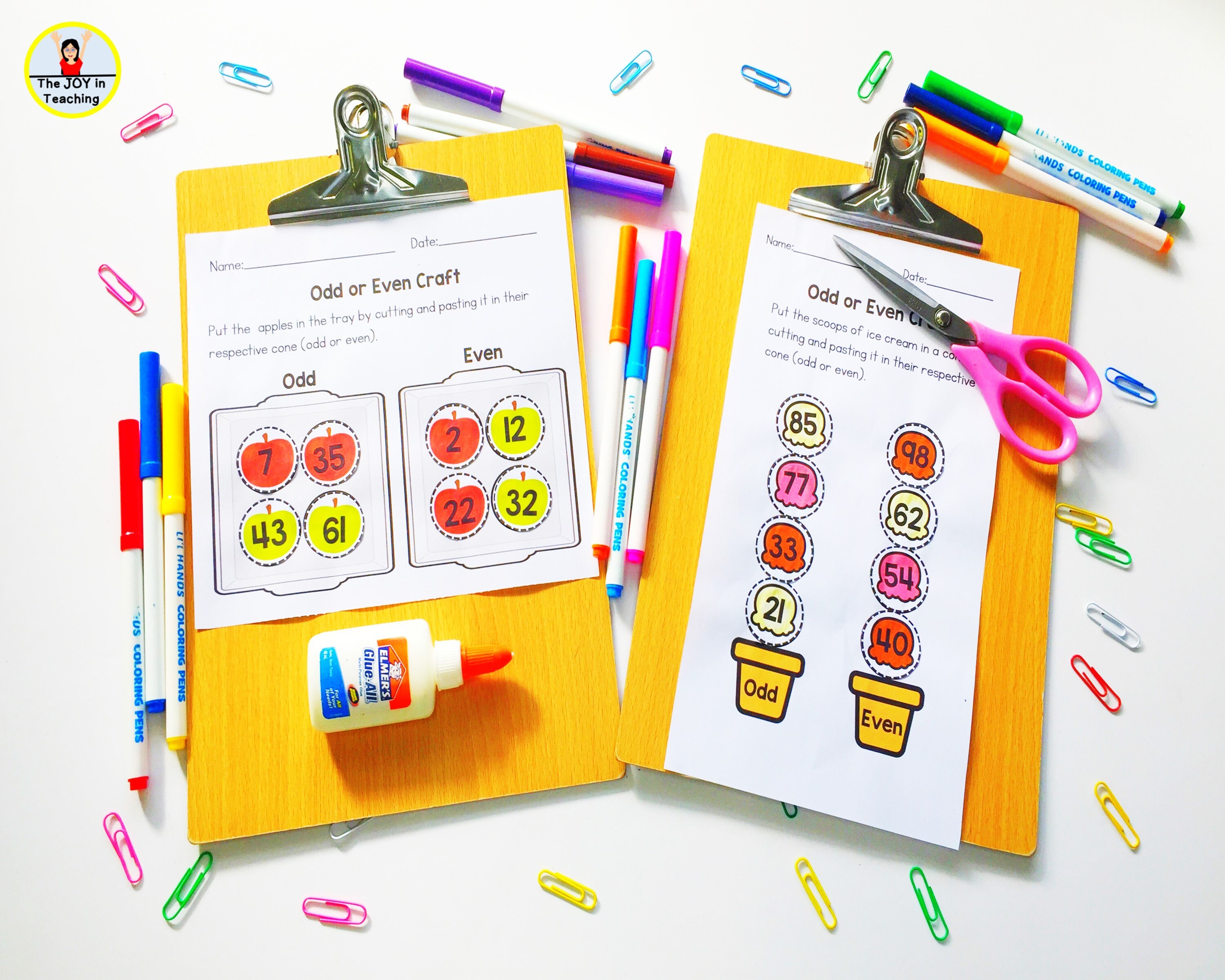 Odd or Even Worksheet - Etsy