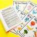 Go, Grow and Glow Foods Activity - Etsy