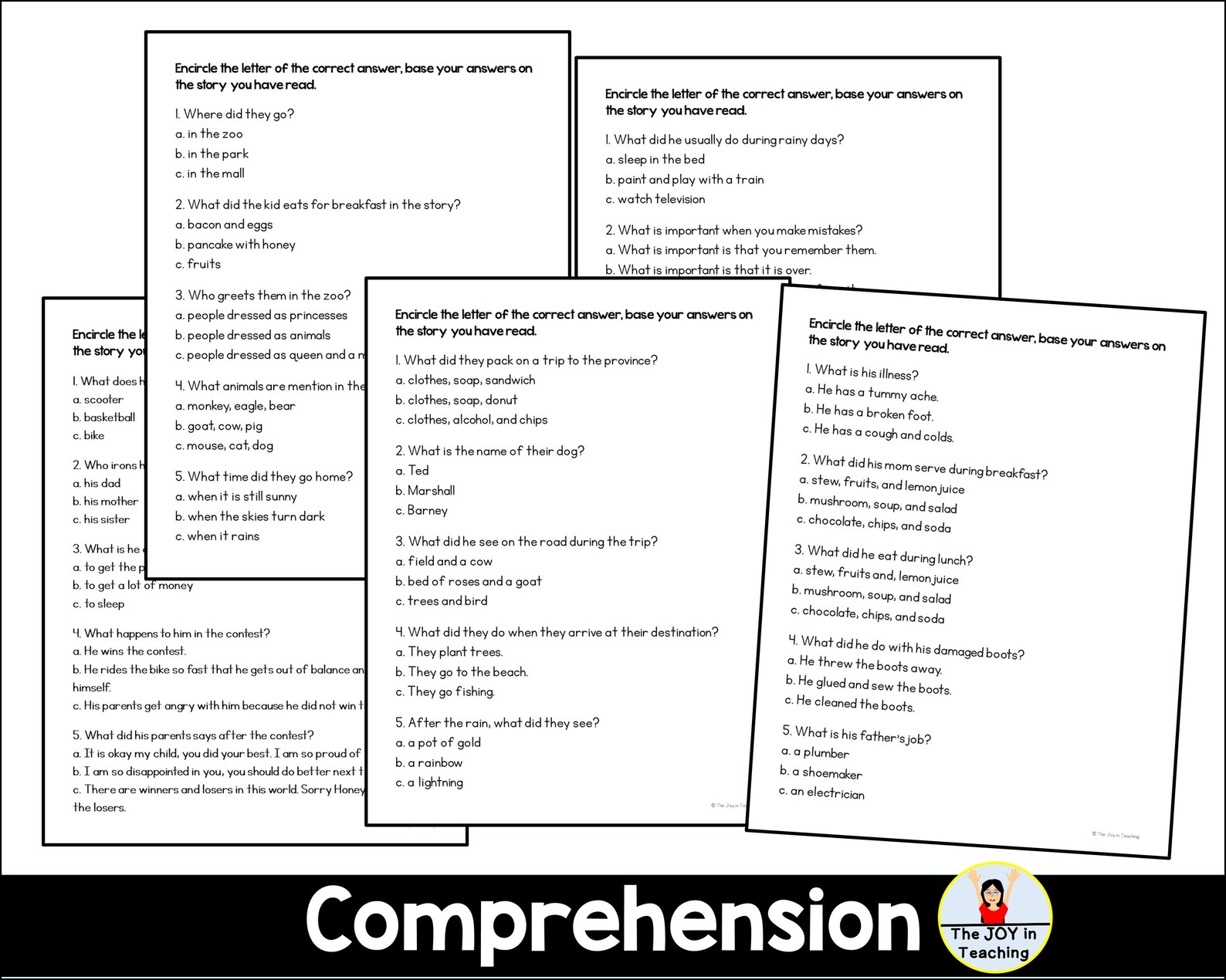 Long Vowel Reading Comprehension Passage - Etsy