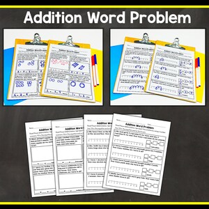 Addition Numbers 1-10 Worksheet - Etsy