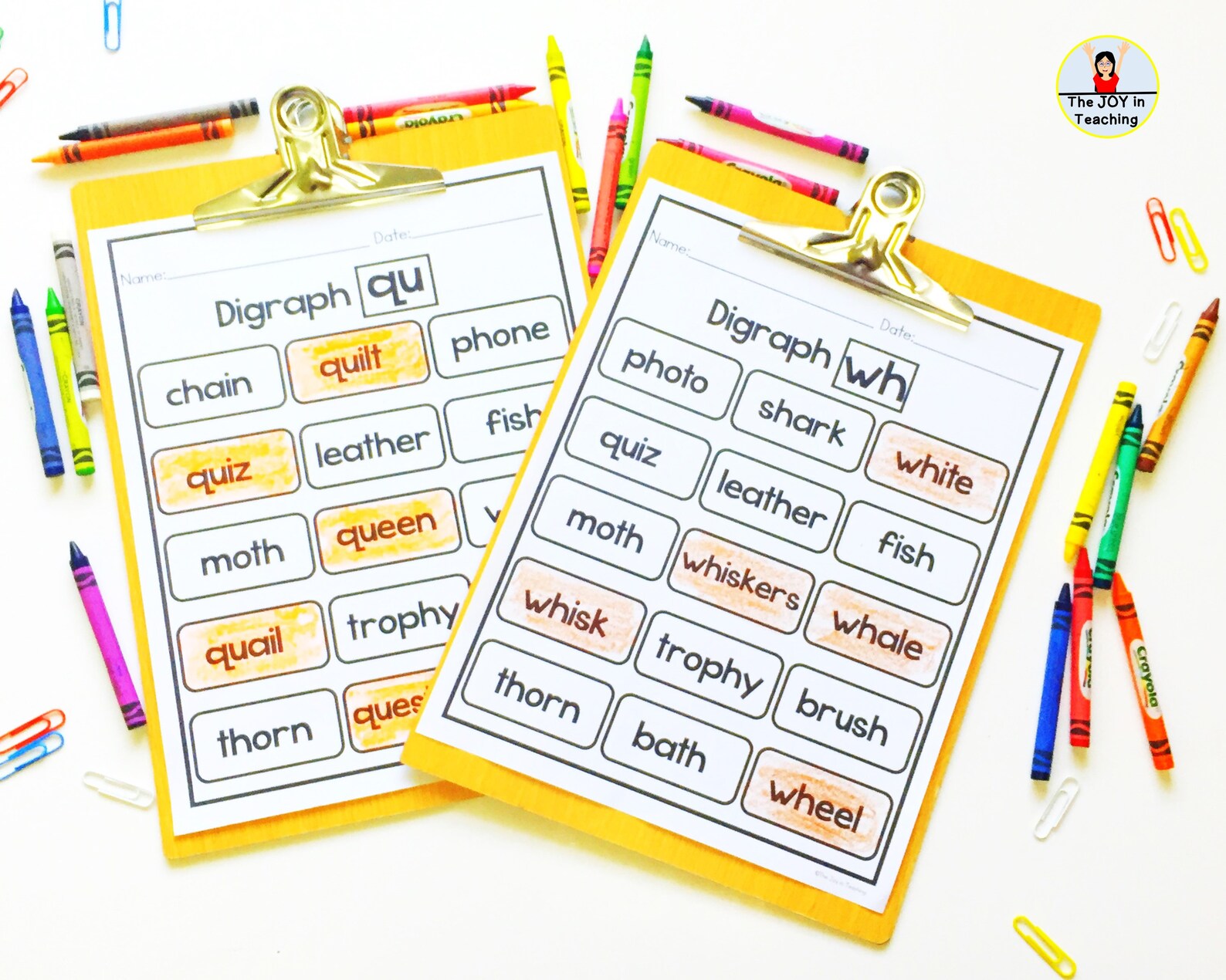 Digraph Word Hunt Worksheet - Etsy