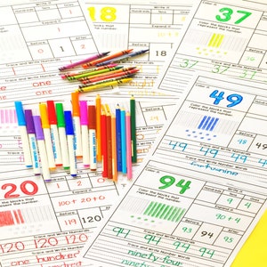 Number Sense Numbers 1-120 Worksheet - Etsy
