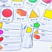 2D and 3D Shapes Task Cards - Etsy