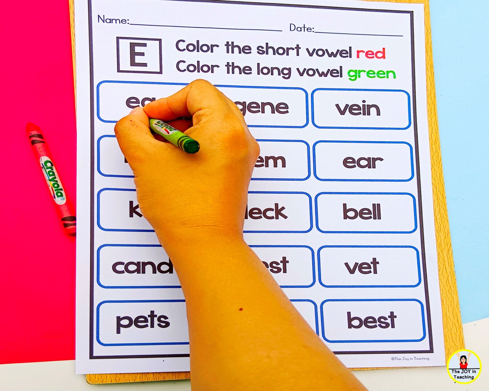 Short Vowel and Long Vowel Word Hunt - Etsy