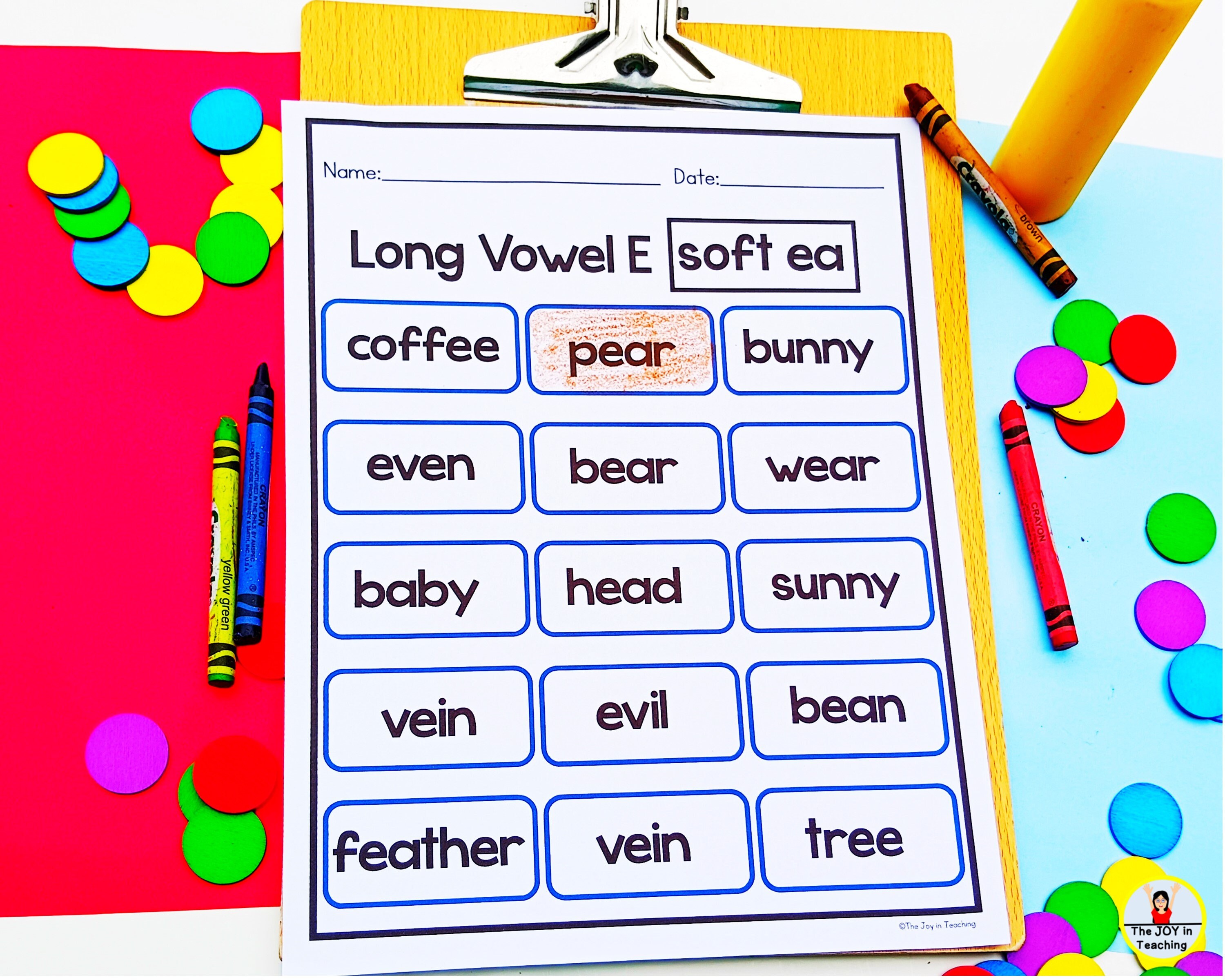 Long Vowel Word Hunt - Etsy