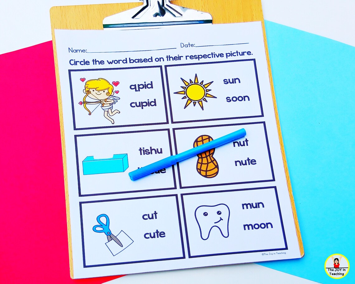 Short Vowel and Long Vowel Identification - Etsy