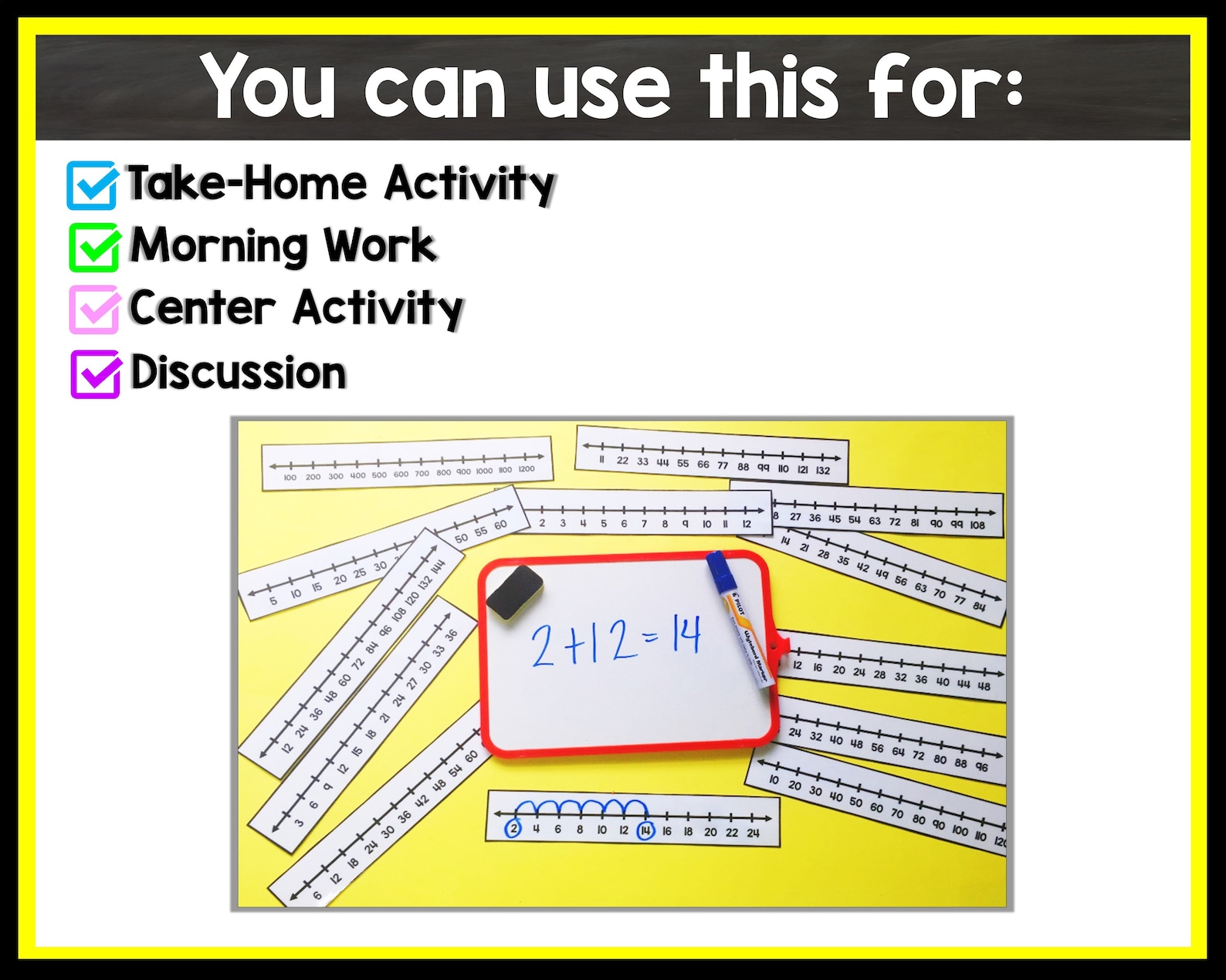 Skip Counting Number Line - Etsy