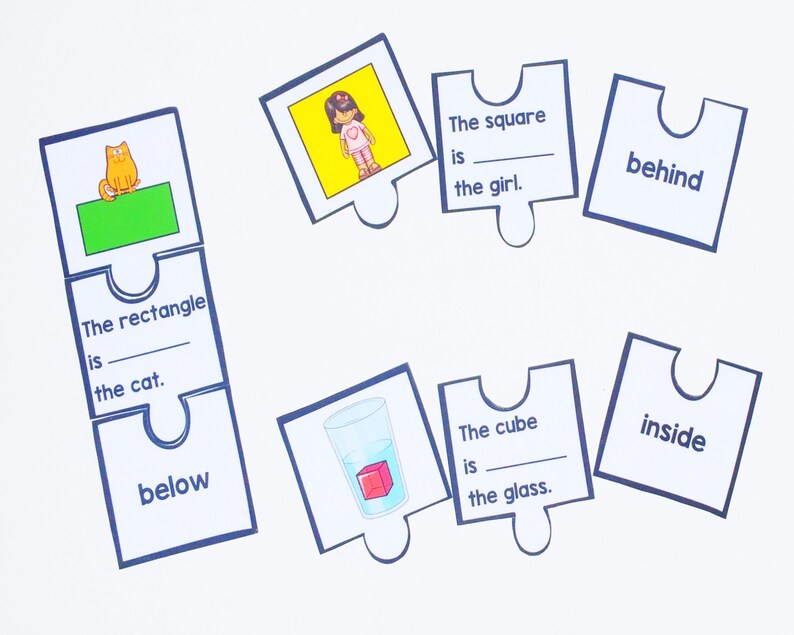 2D and 3D Shapes and Positions Task Cards - Etsy