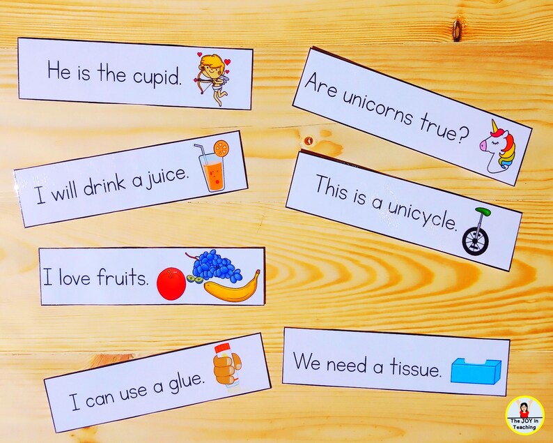 Long Vowel Sentence Flashcards - Etsy