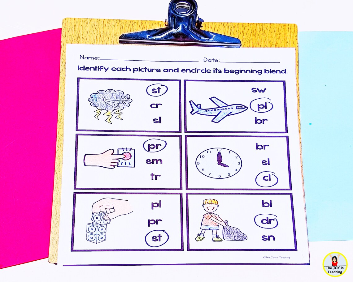 Phonics Assessment Worksheet - Etsy