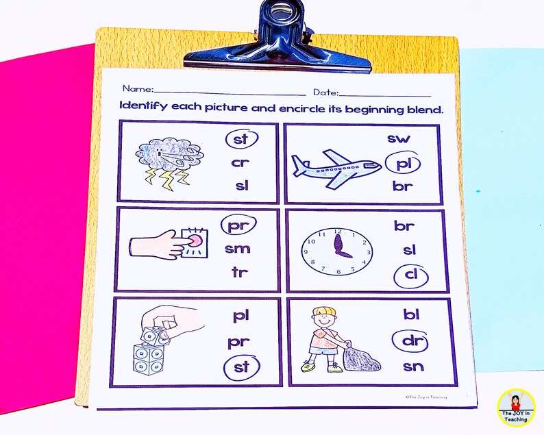 Phonics Assessment Worksheet - Etsy