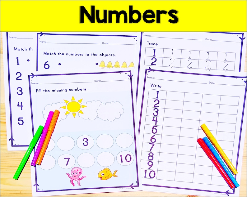 Preschool Assessment - Pre-k Assessment - Etsy