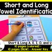 Short Vowel and Long Vowel Identification - Etsy