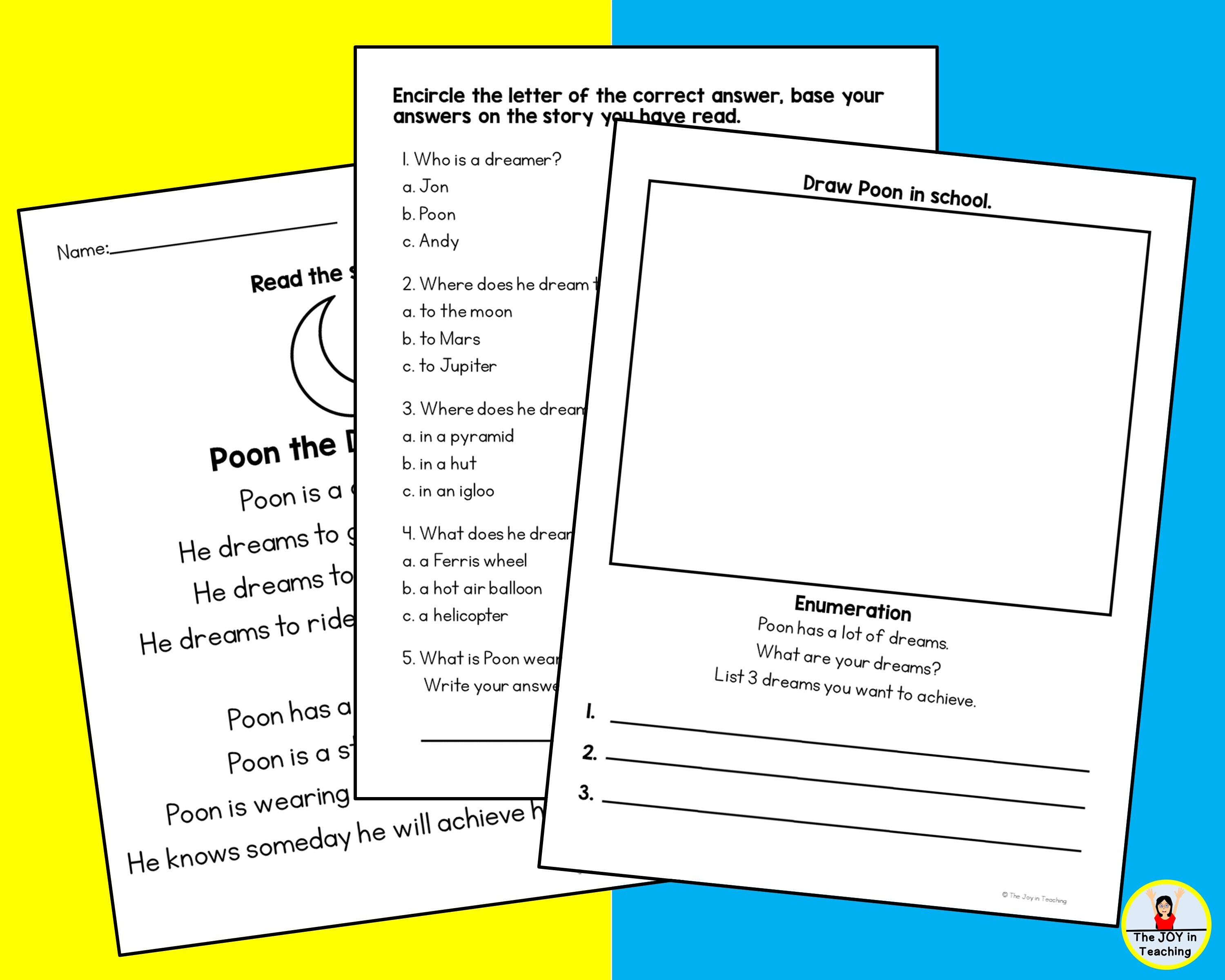Second Grade Reading Comprehension Passages - Etsy