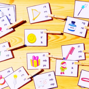 Ending Blends Activity - Etsy