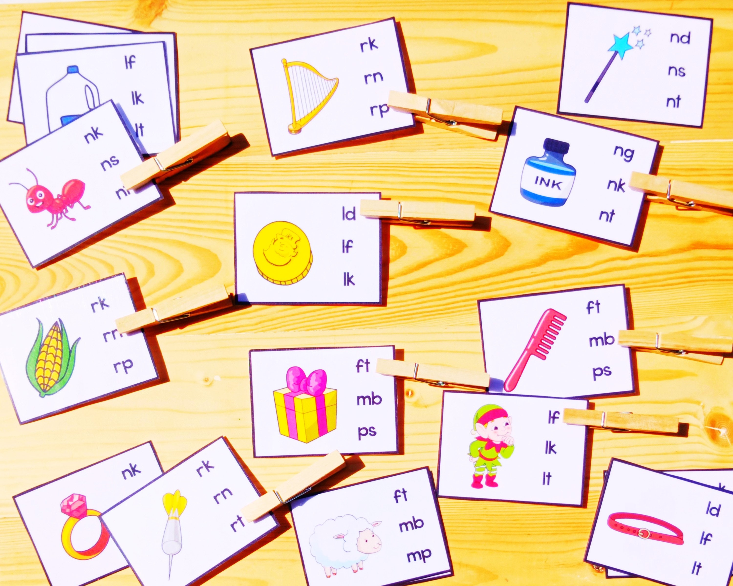 Ending Blends Activity - Etsy