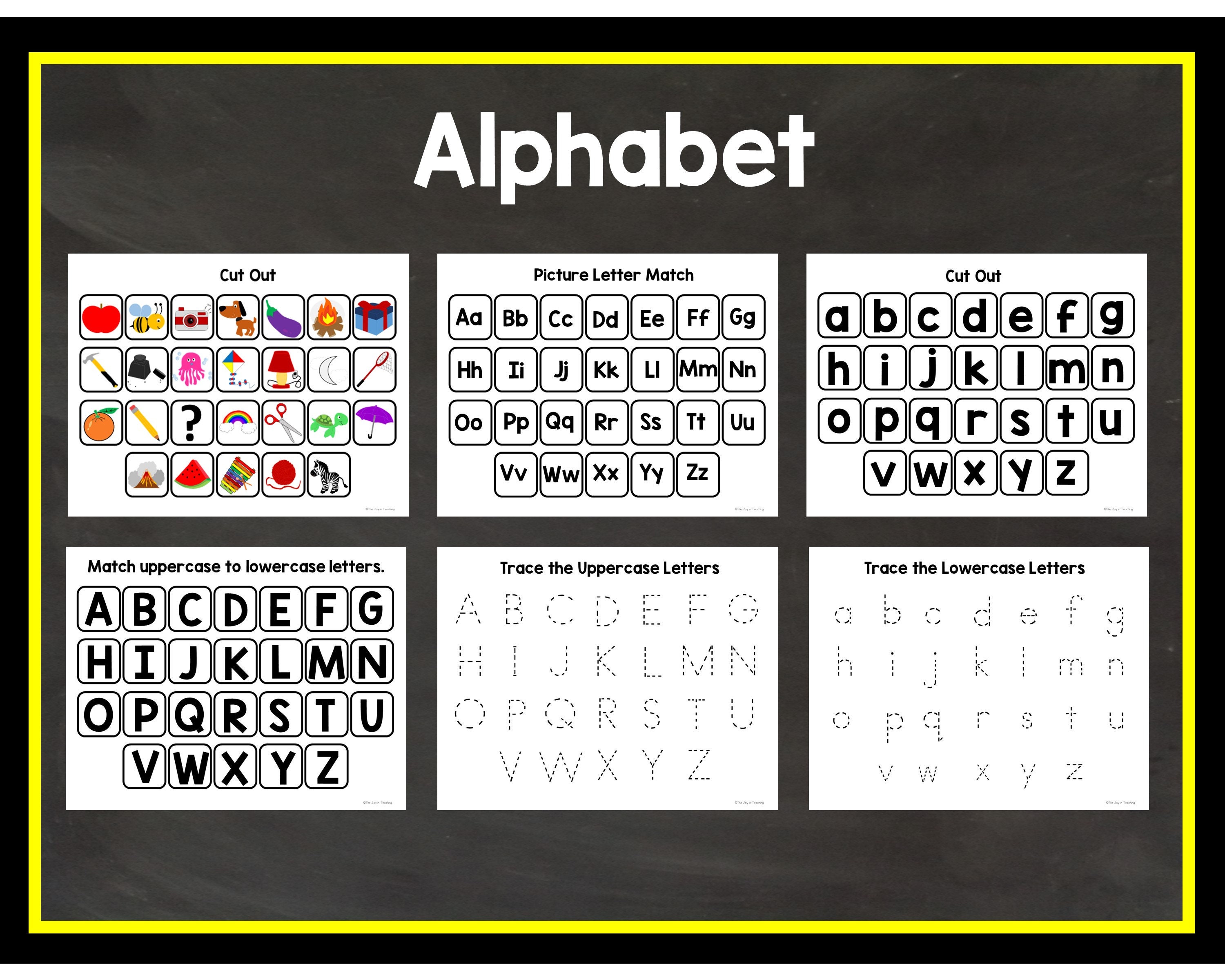 Preschool Learning Binder - Toddler Learning Binder Printable - Etsy