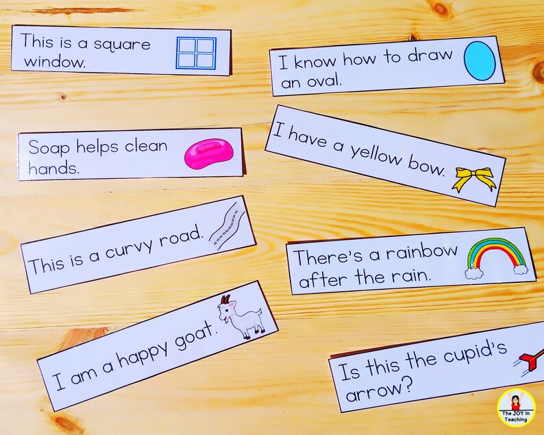 Long Vowel Sentence Flashcards - Etsy