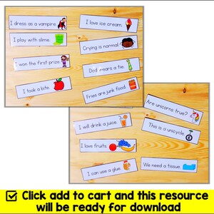 Long Vowel Sentence Flashcards - Etsy Canada