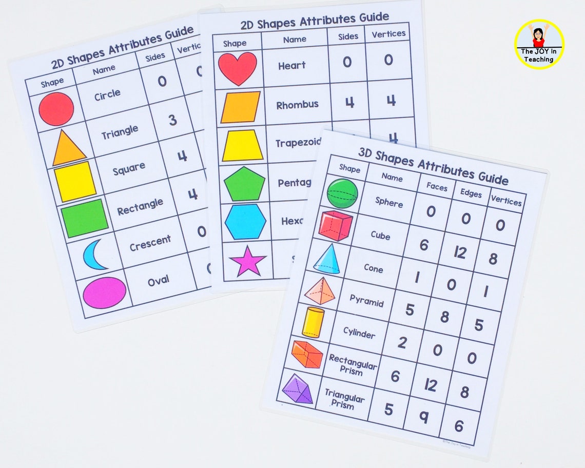 Building 2D and 3D Shapes Activity - Etsy