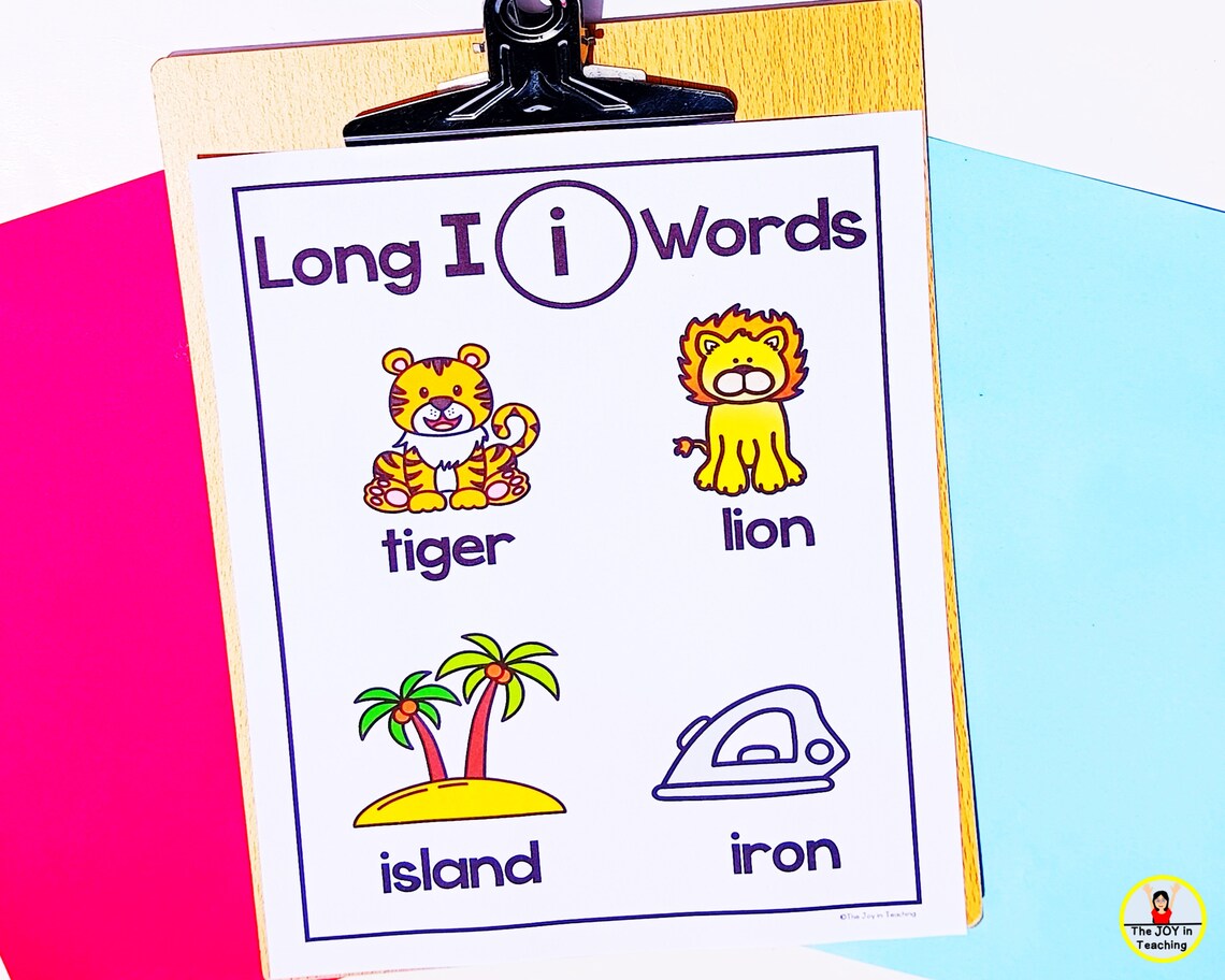 Long Vowel Posters - Etsy