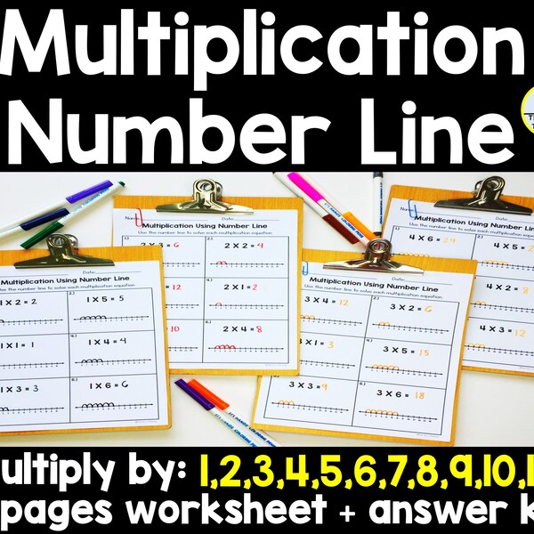 Multiplication Worksheet - Etsy