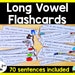 Long Vowel Sentence Flashcards - Etsy Canada