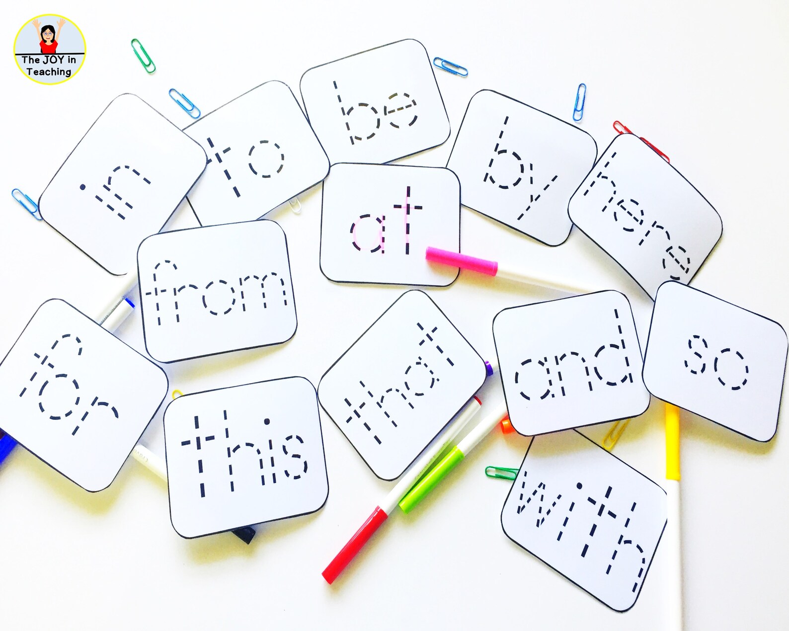 Tracing Sight Words Worksheet Literacy Center Activity - Etsy