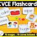 CVCE Word and Picture Flashcards - Etsy