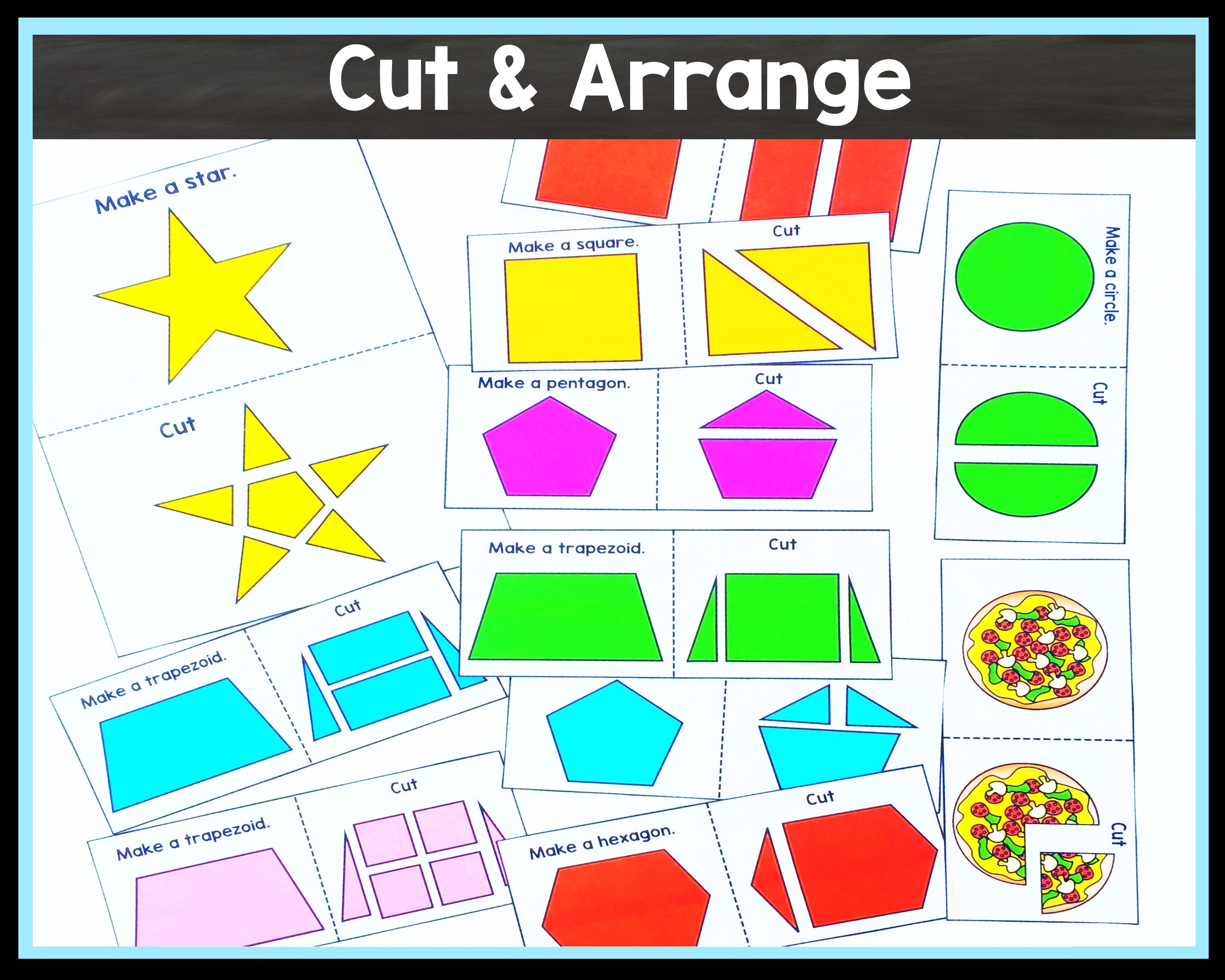 Building 2D and 3D Shapes Activity - Etsy