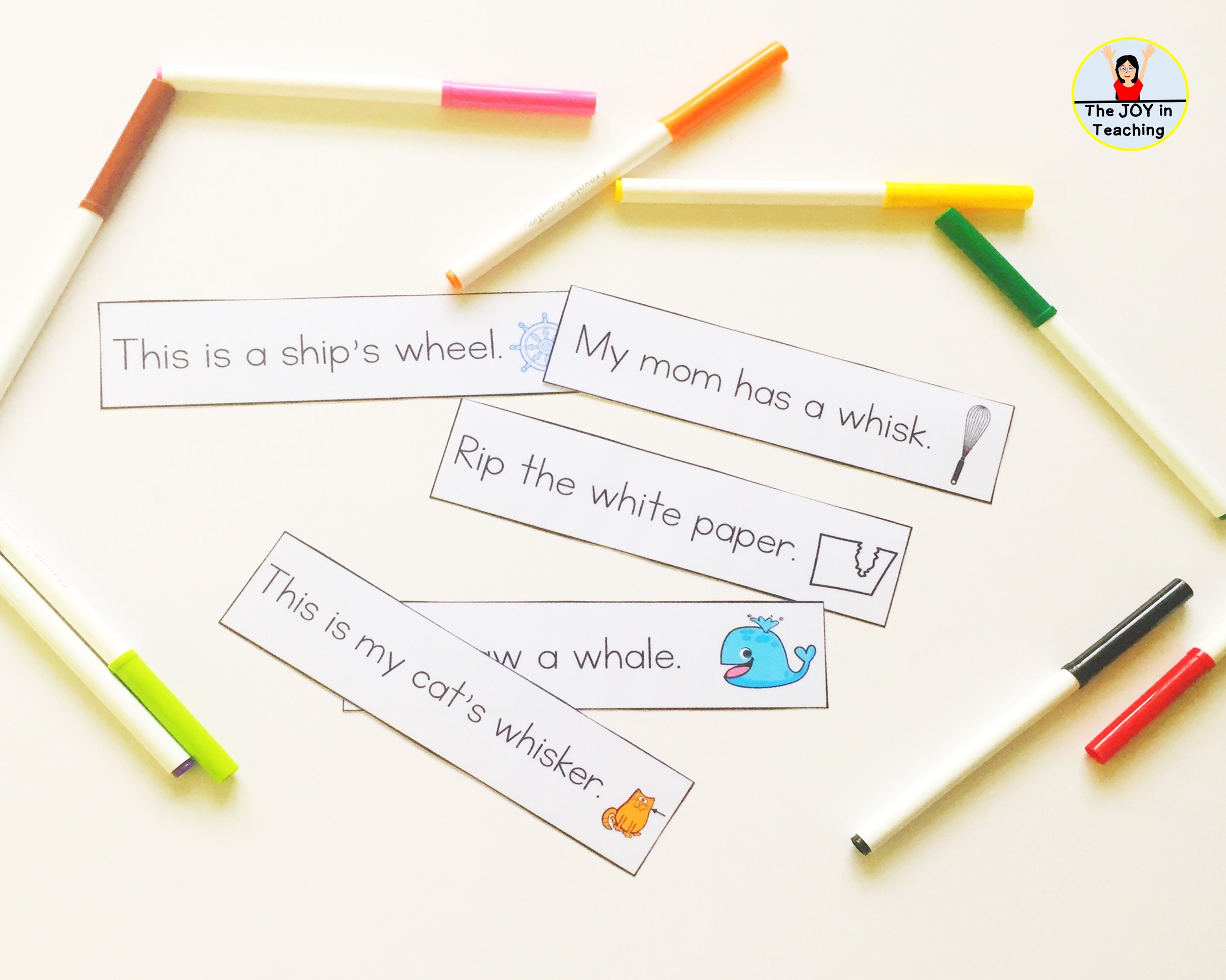Digraph Sentence Flashcards - Etsy