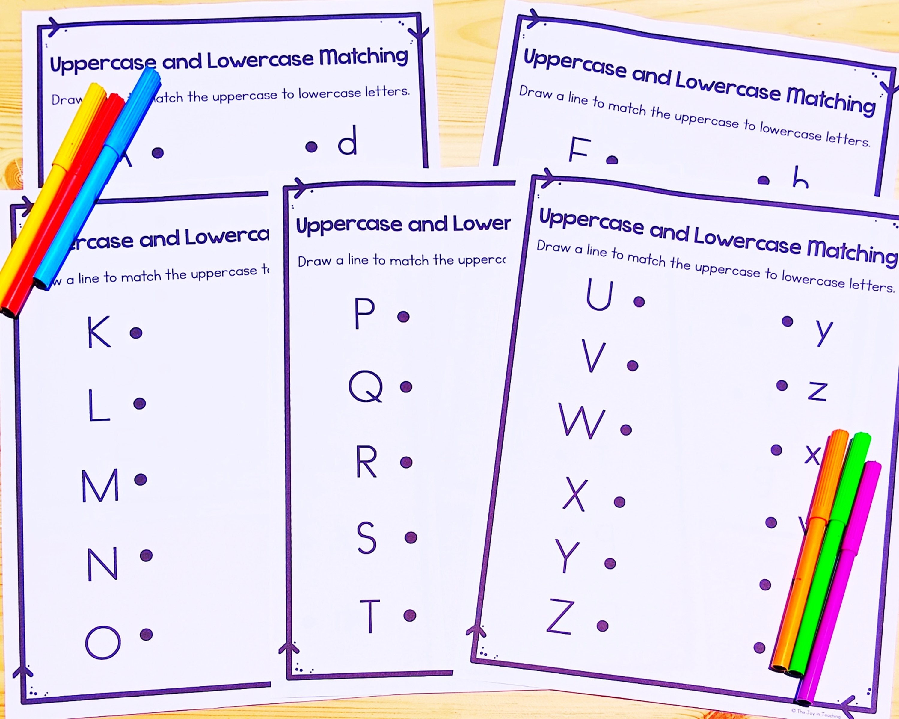 Alphabet Assessment Worksheet (Download Now) - Etsy