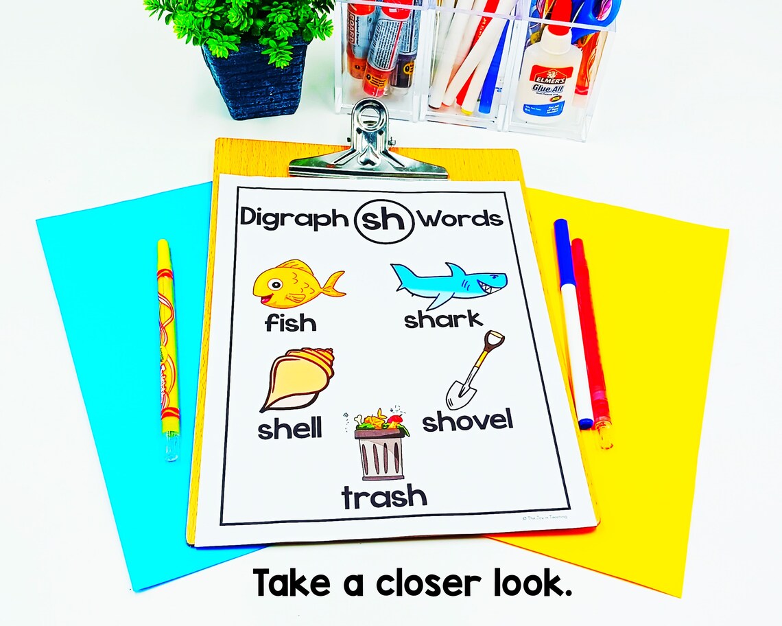 Digraph Posters - Etsy