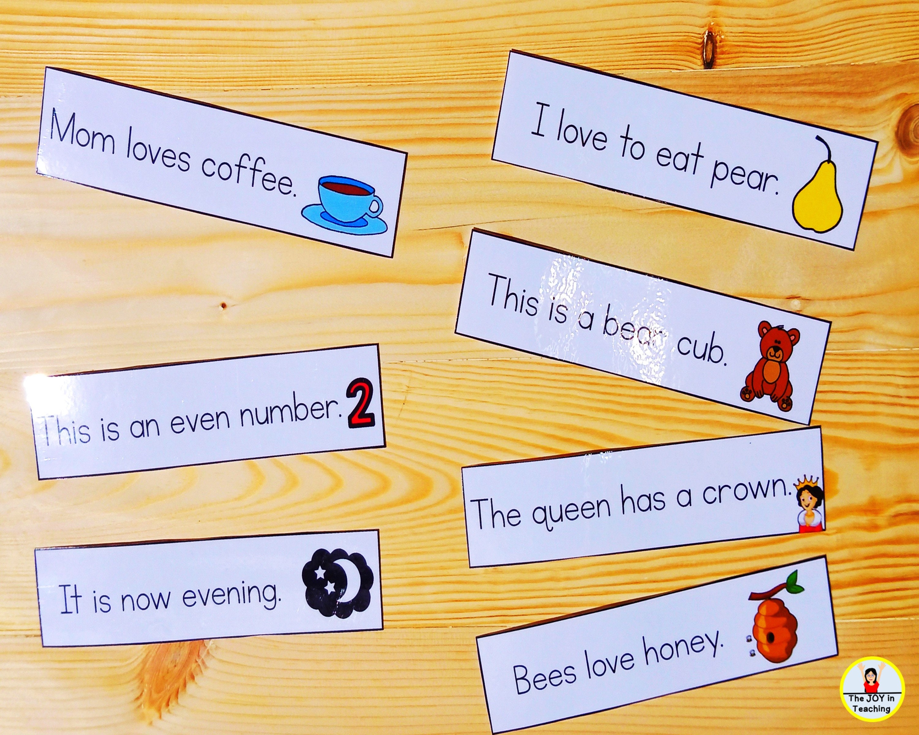 Long Vowel Sentence Flashcards - Etsy