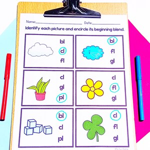 Beginning Blends Activity - Etsy