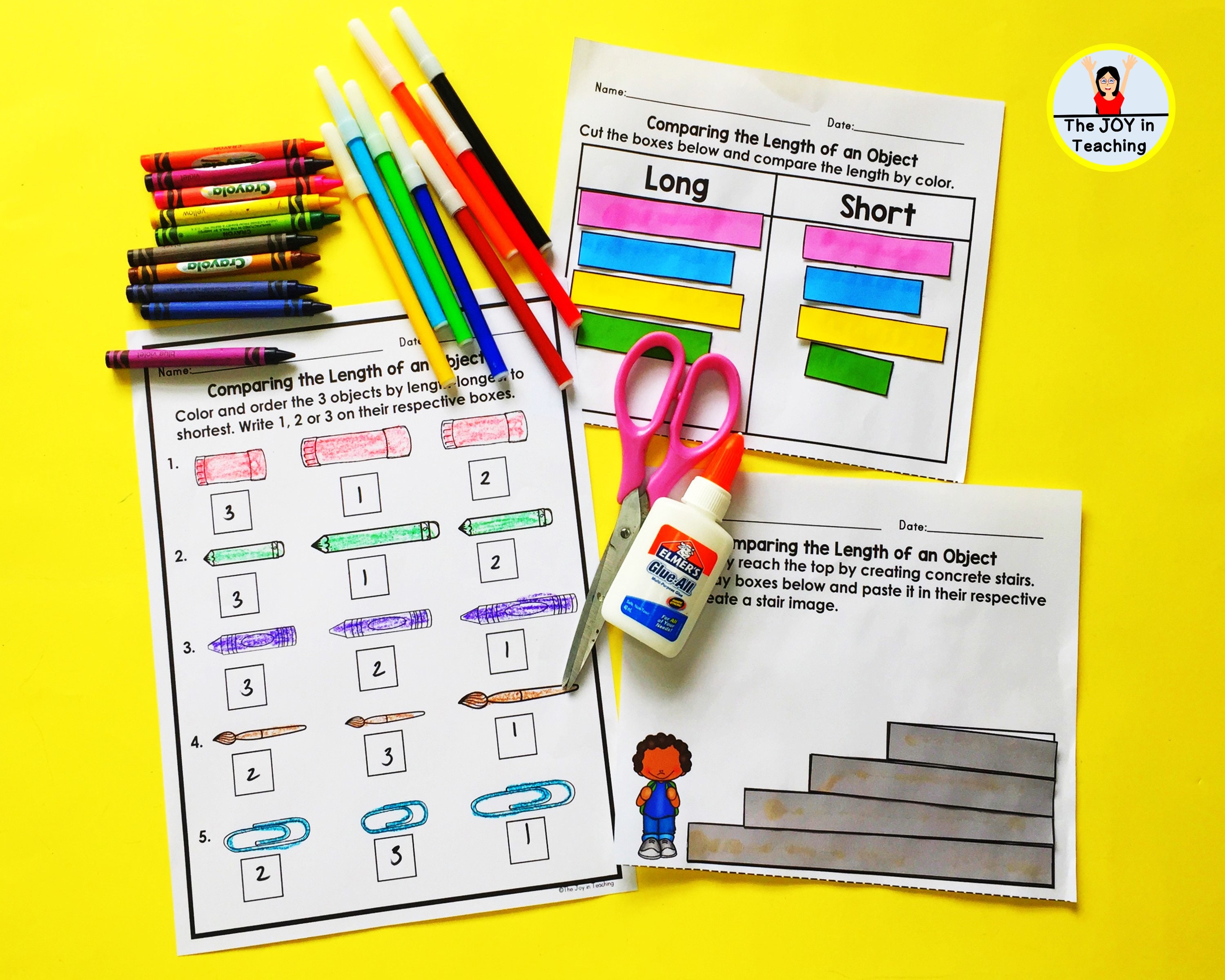 Kindergarten Describing Measurements - Etsy