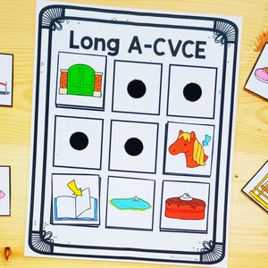 CVC and CVCE Sorting Activity - Etsy