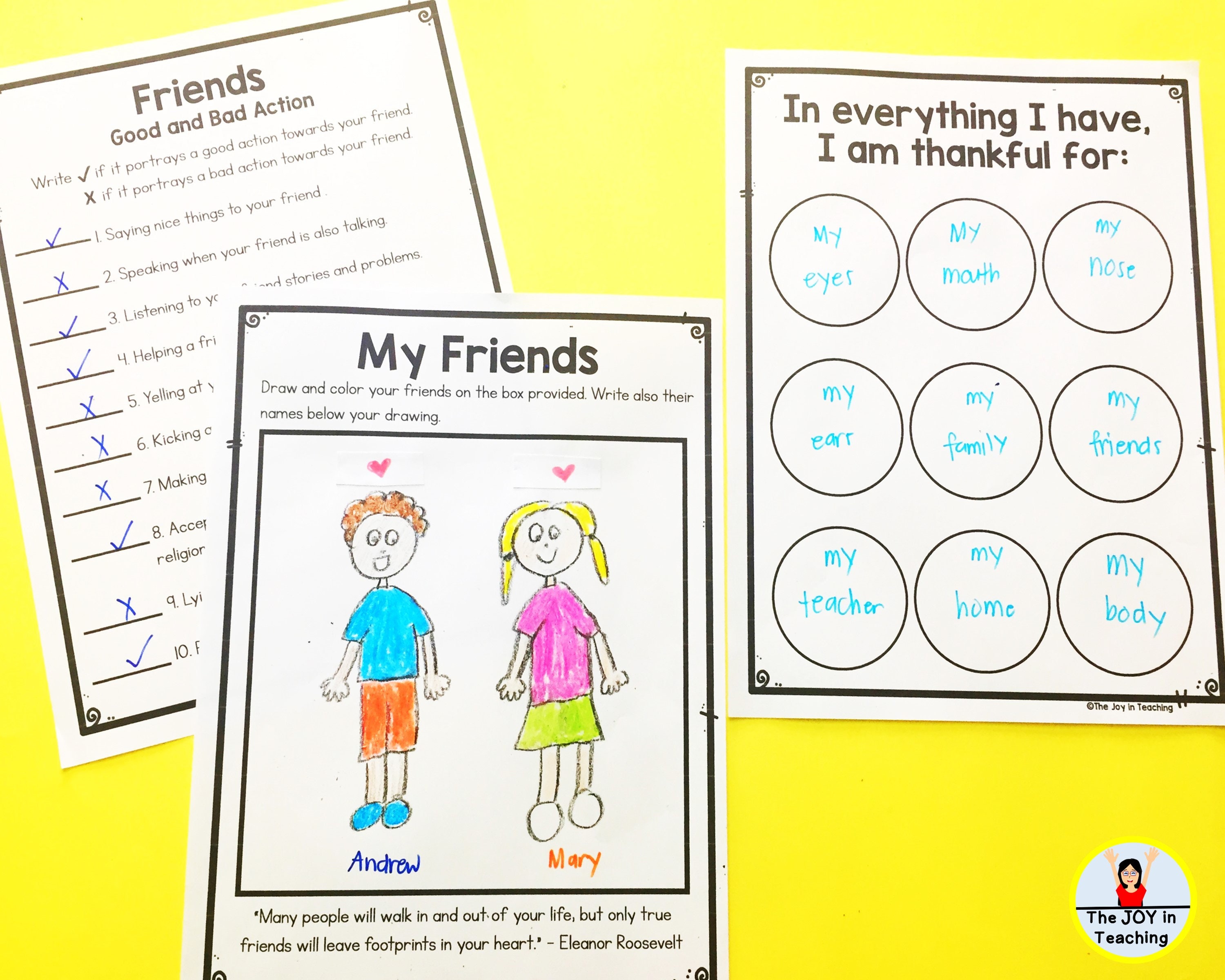 All About Me Activity for Kindergarten and First Grade - Etsy